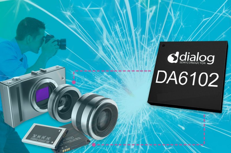 Dialog Semiconductor’s PMIC is compact for DSLR camera efficiency