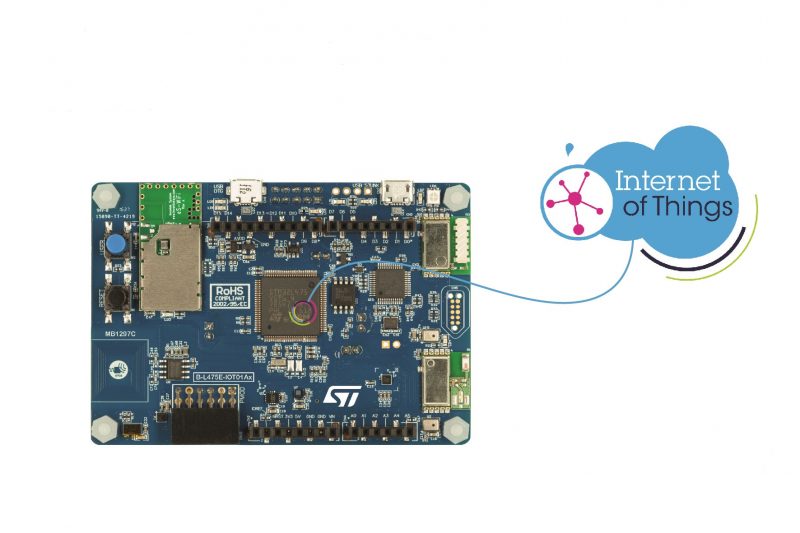 STM32 kit from STMicroelectronics adds features for IoT deployment