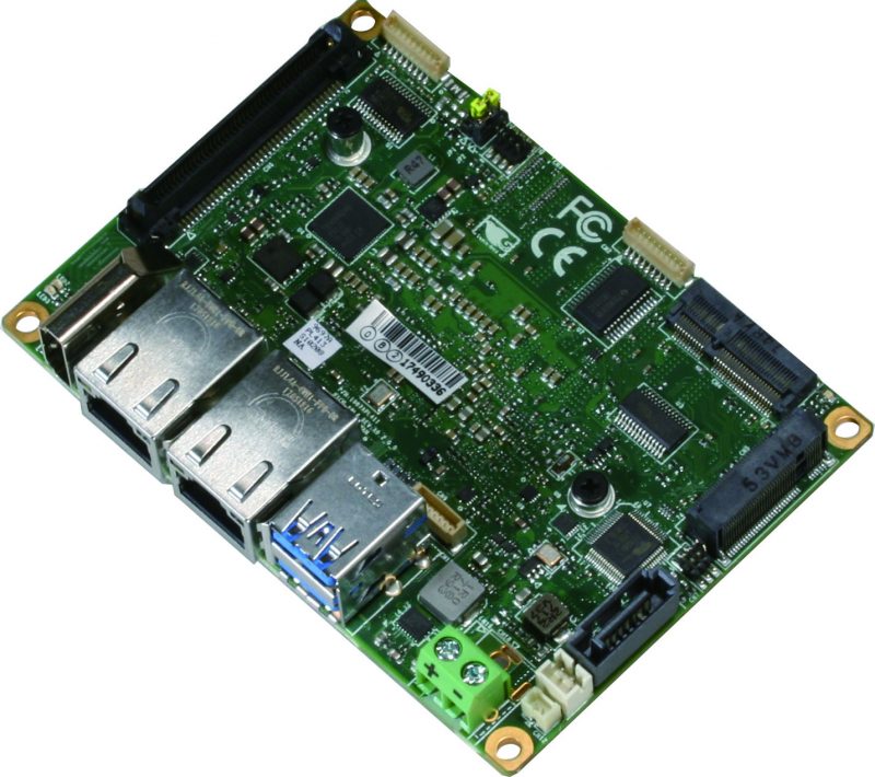 SBC is compact for factory automation and IoT gateway systems ...