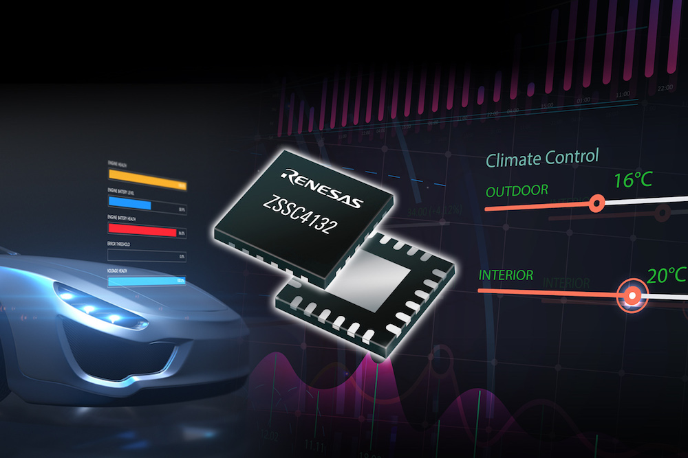 LIN interface sensor signal conditioner reduces BoM for EVs/HEVs ...