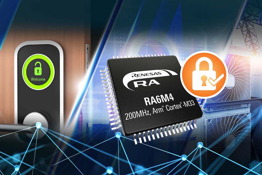 Renesas says RA6M4 MCU family advances security for IoT ...