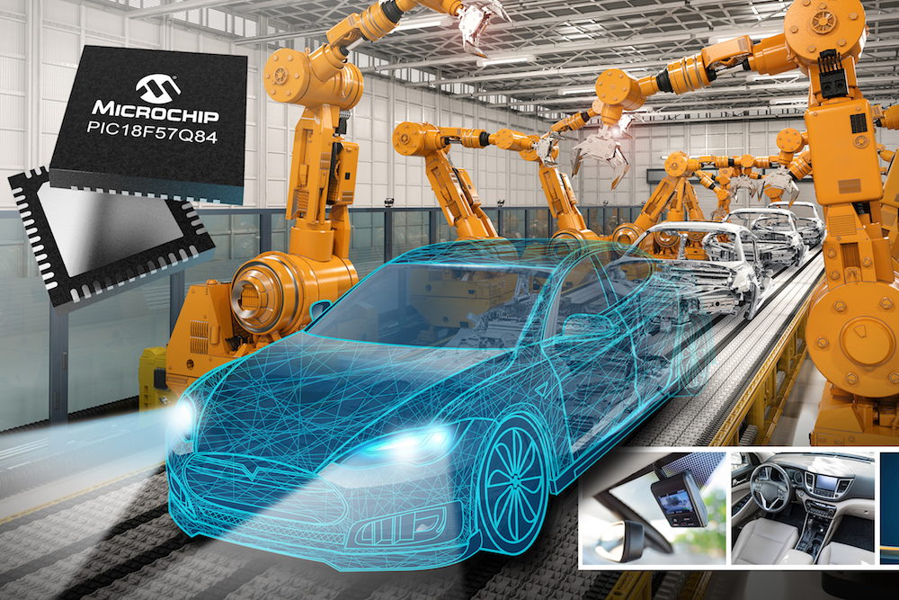 PIC18 Q84 family transmits-receives data through CAN FD ...