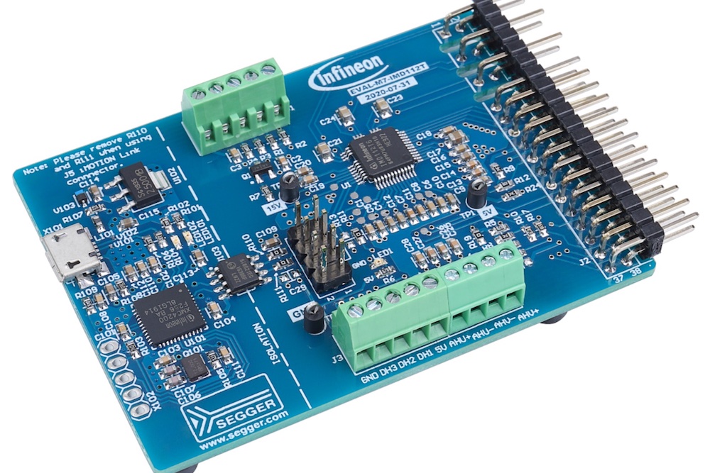Smart motor controller is based on Infineon’s SoI technology ...