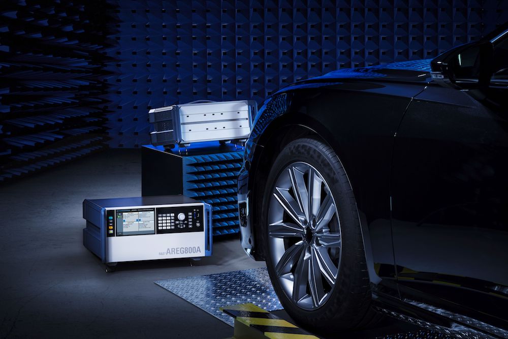 Automotive radar sensors simulate laterally moving objects ...