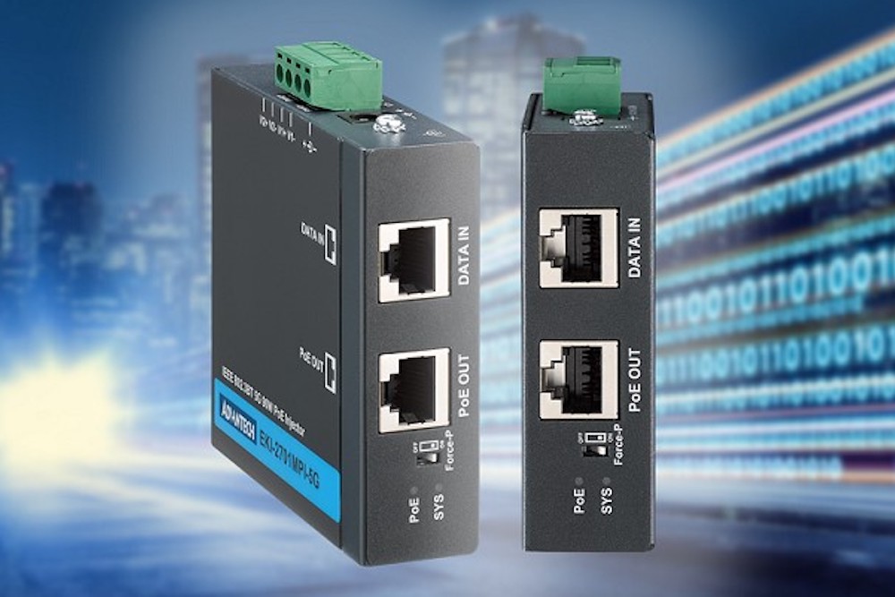 Multi-speed PoE injector supports Wi-Fi 6 infrastructure ...