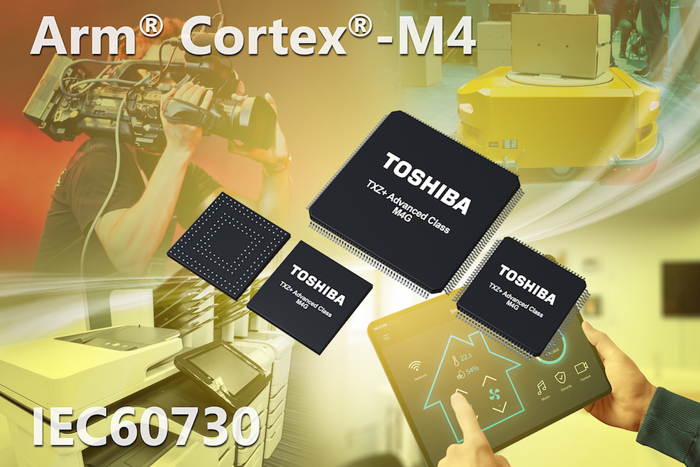 Toshiba adds 20 microcontrollers to TXZ+ family for high speed data processing ...
