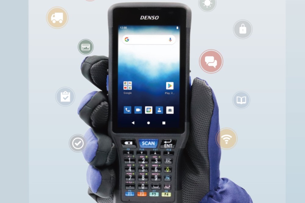 Handheld terminal has Denso’s strongest decode engine ...