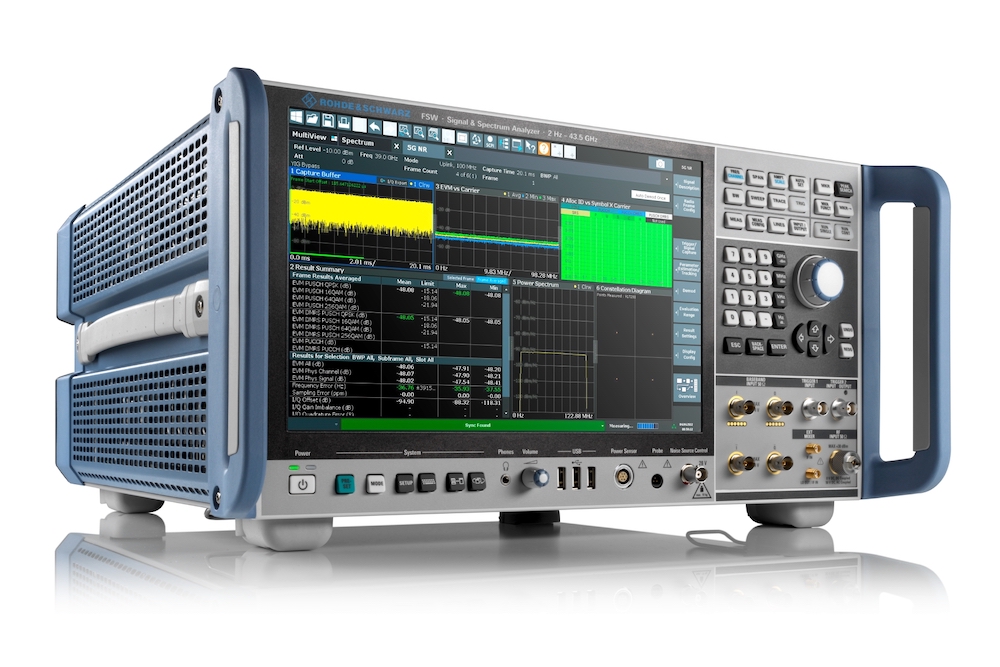 Rohde & Schwarz enhances FSW analyser’s dynamic front end ...