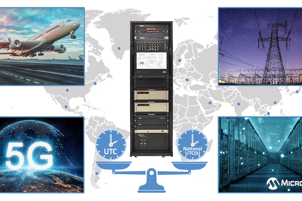 Microchip introduces timing system traceable to UTC for more control ...