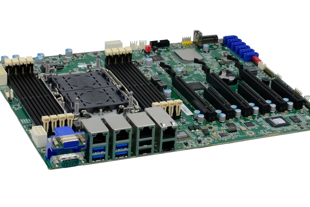 ATX motherboard supports high speed computing and AI workloads ...