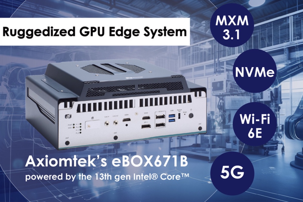 Optimising automation with Axiomtek’s new GPU edge system - SmartCitiesElectronics.com