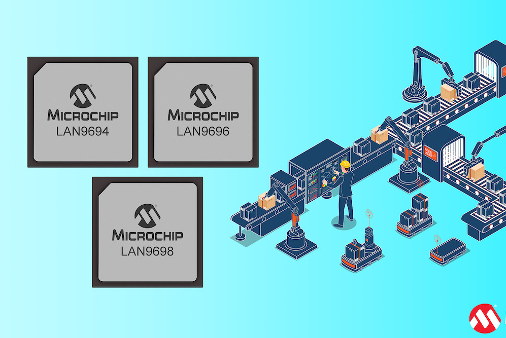 Next-Gen ethernet switches from Microchip feature time sensitive ...